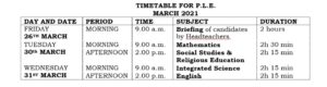 Here Are Official PLE, UCE, UACE Timetables Issued By Uneb - The Pearl ...